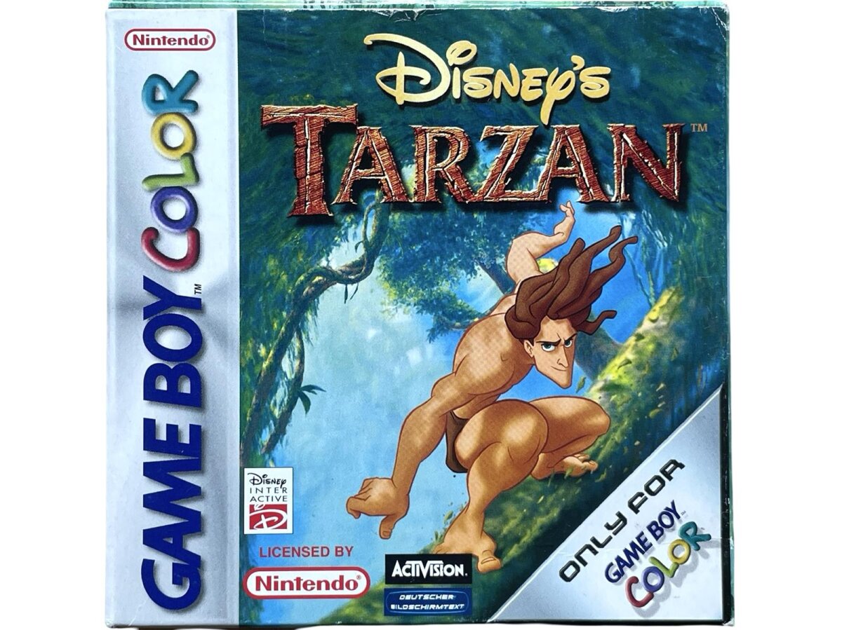 Nintendo Game Boy Color Disney's Tarzan, 5,00