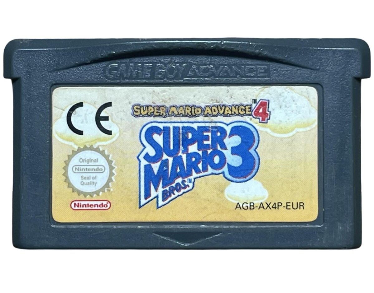 Nintendo Game Boy Advance Super Mario Bros. 3-Super Mario Advance 4 ...