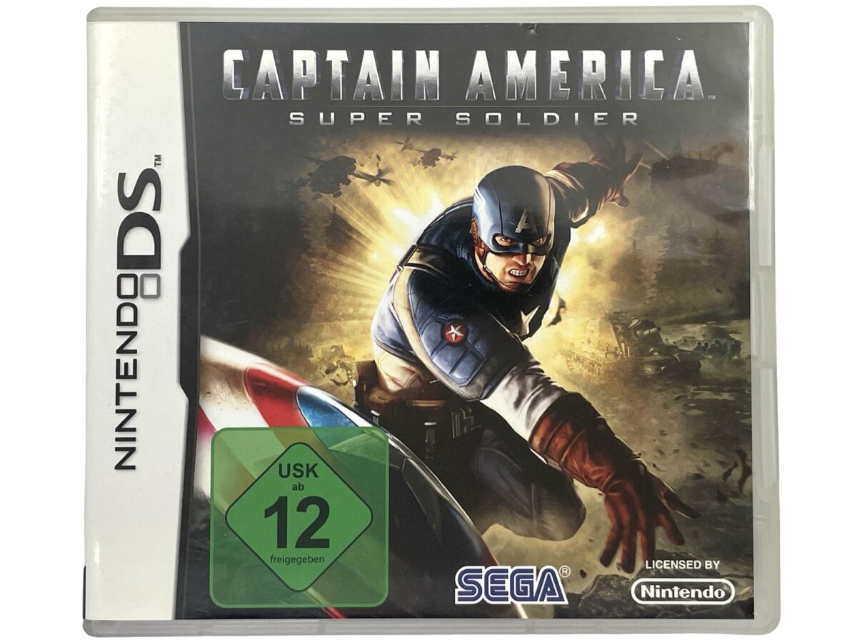 Nintendo DS Captain America Super Soldier, 5,00